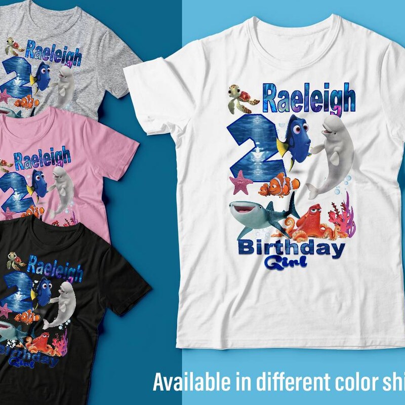 Finding Dory Birthday Shirt - Etsy