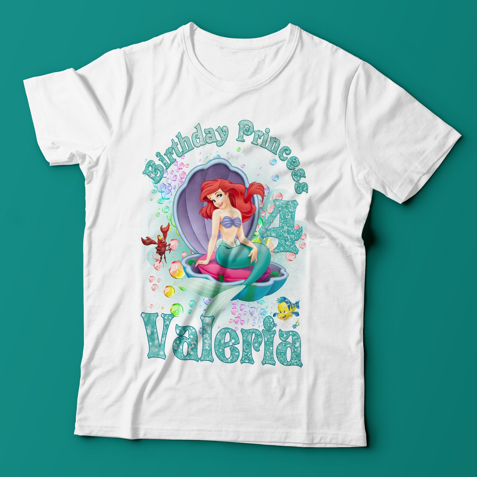 Ariel Birthday Shirt Little Mermaid Birthday Shirt Ariel - Etsy