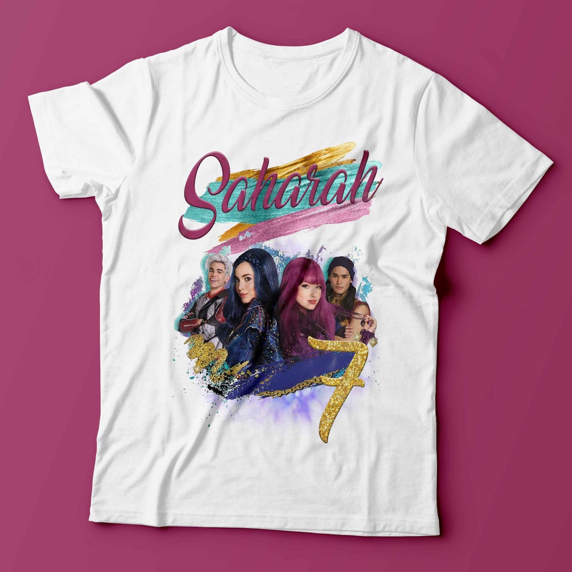 Descendants Descendants Birthday Shirt Descendants Shirt | Etsy