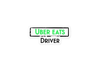 Uber Window Decal - Etsy