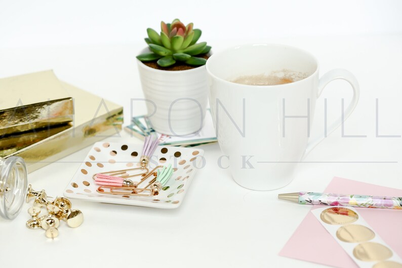 Pastel Office Stock Photo Bundle | 17 Styled Stock Photos | Lifestyle ...