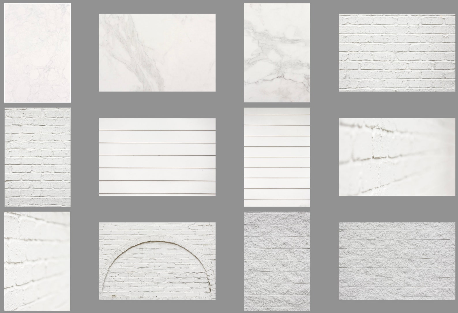 White Textured Backgrounds Photo Bundle | 12 Styled Stock Photos ...
