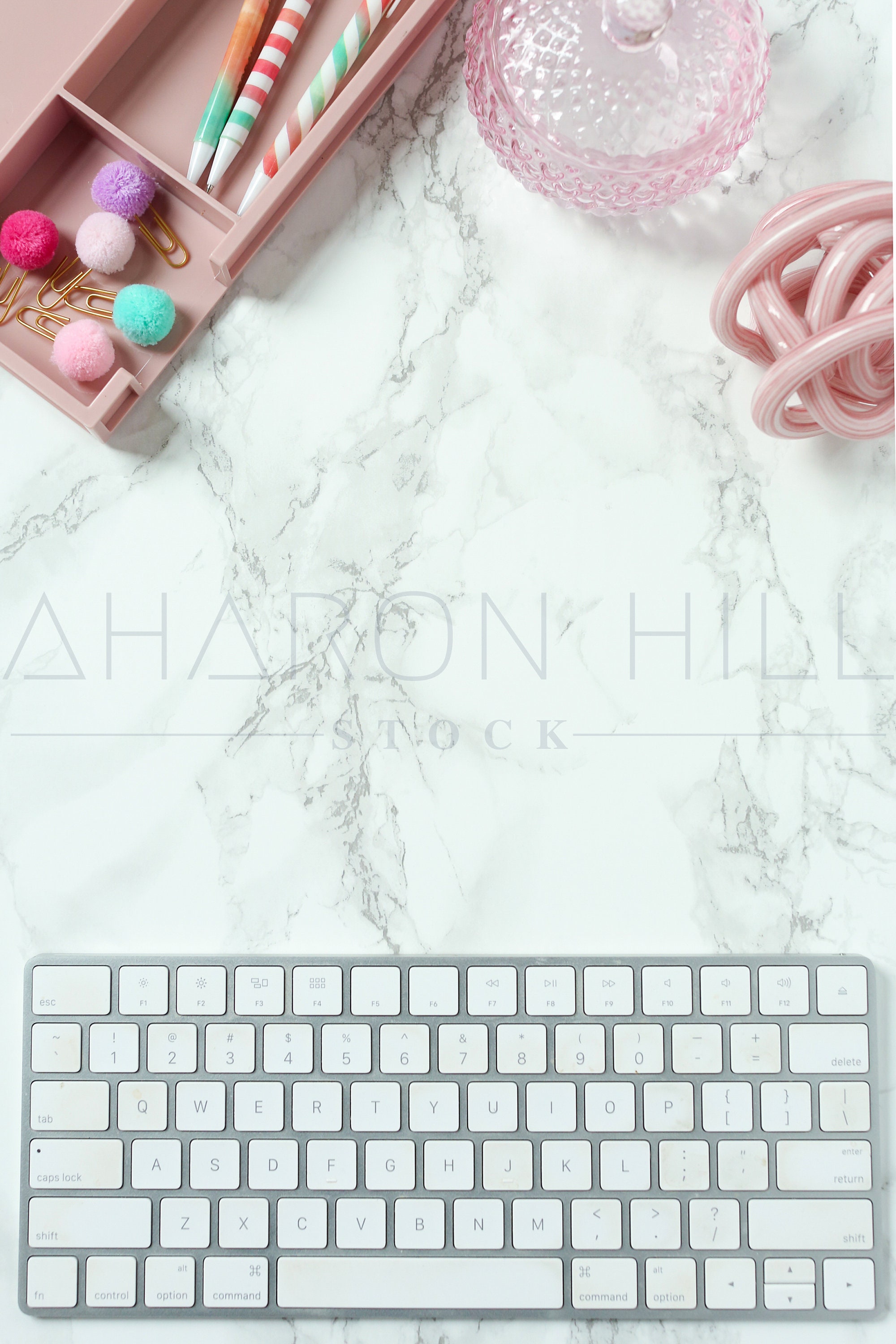 Pink Blush Office Stock Photo Bundle 20 Styled Stock Photos Lifestyle ...