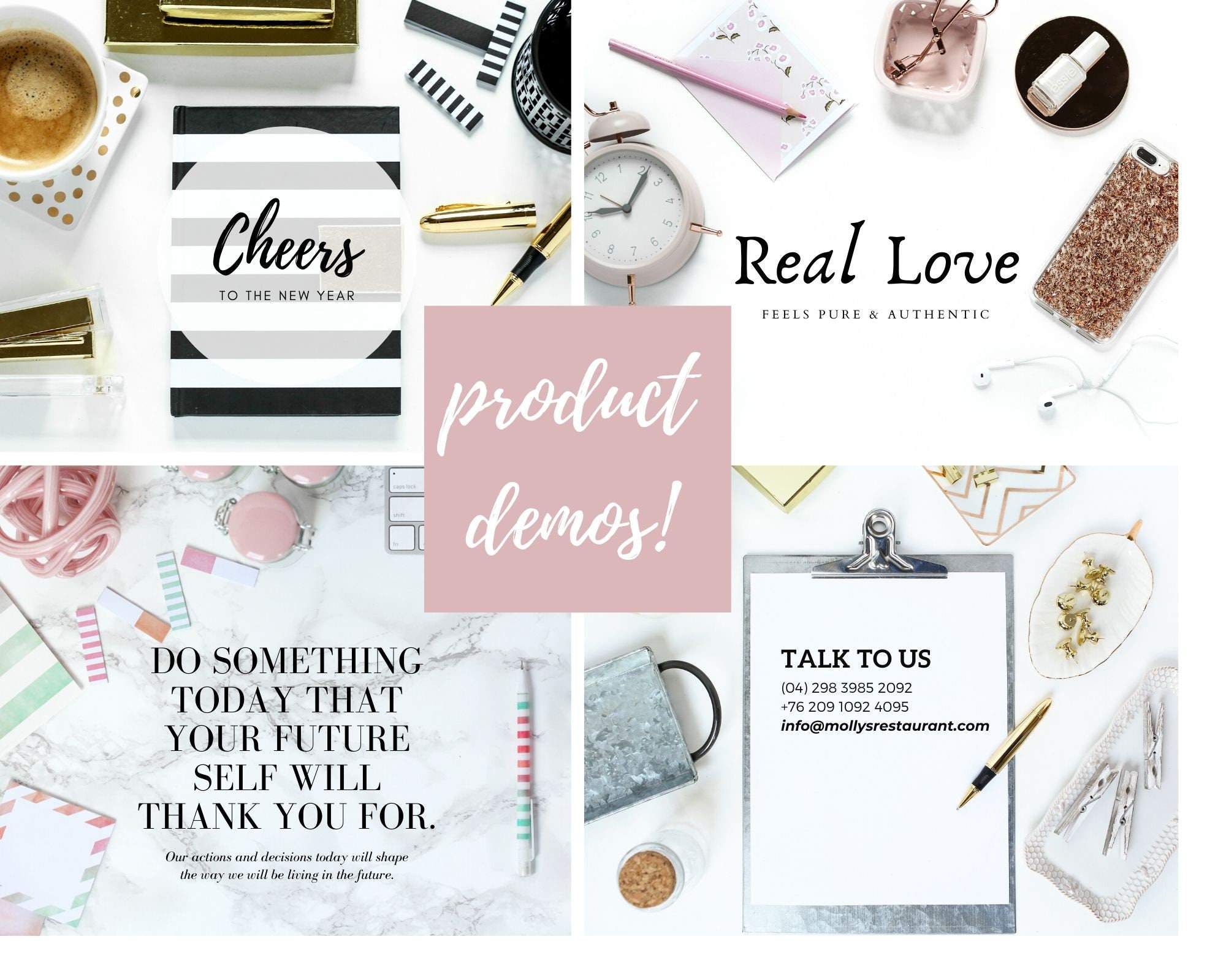 Black & Gold Office Stock Photo Bundle | 25 Styled Stock Photos ...