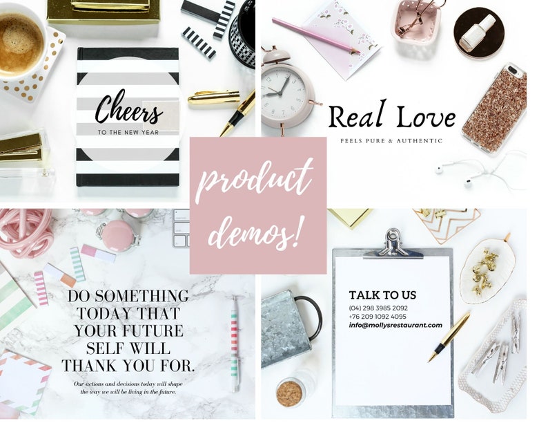 Pink Blush Office Stock Photo Bundle 20 Styled Stock Photos - Etsy