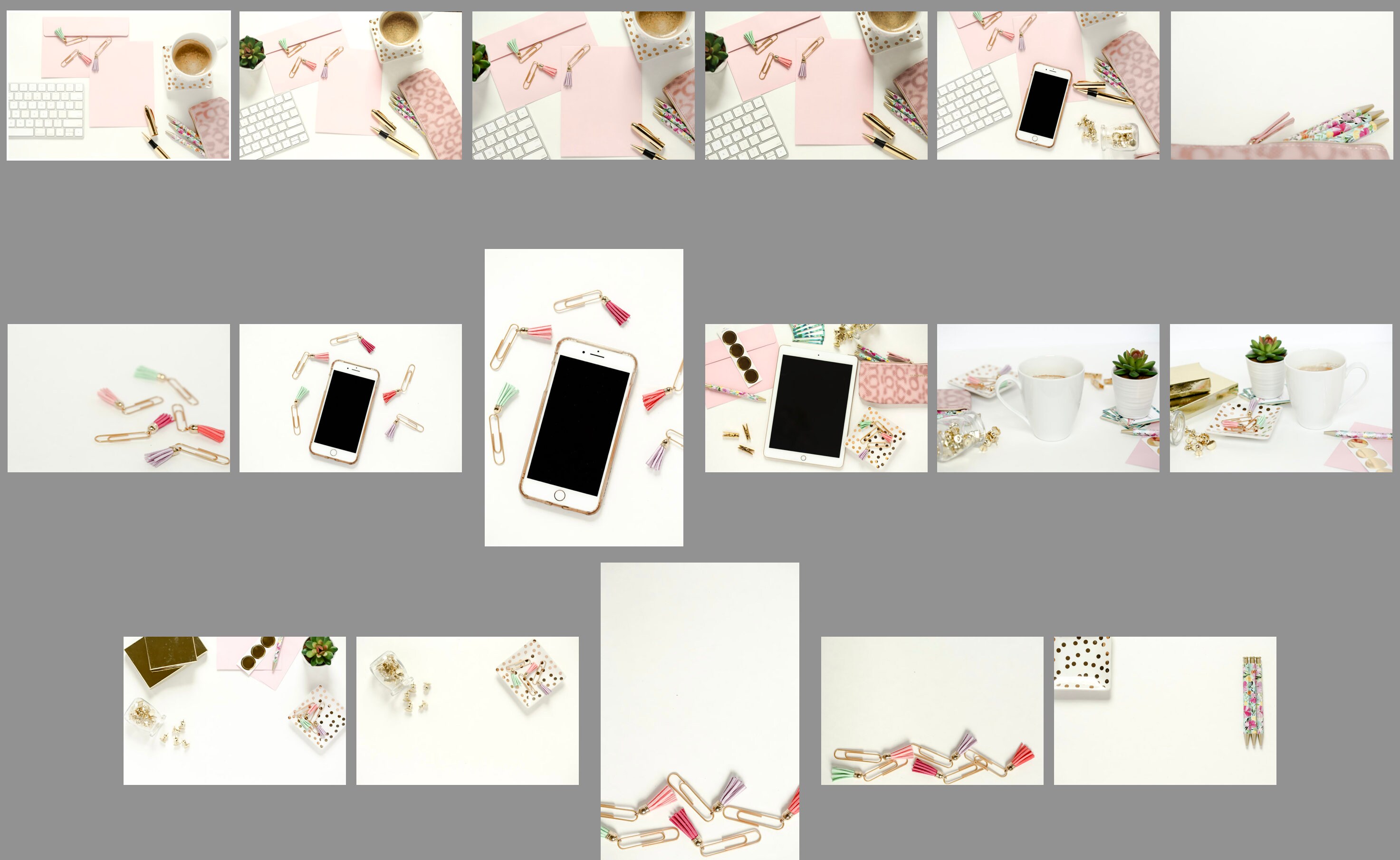 Pastel Office Stock Photo Bundle | 17 Styled Stock Photos | Lifestyle ...