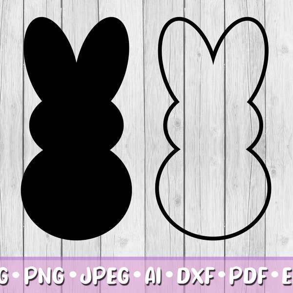 Peeps Svg - Etsy