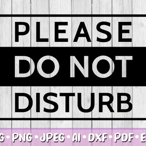 Do Not Disturb Sign - Etsy