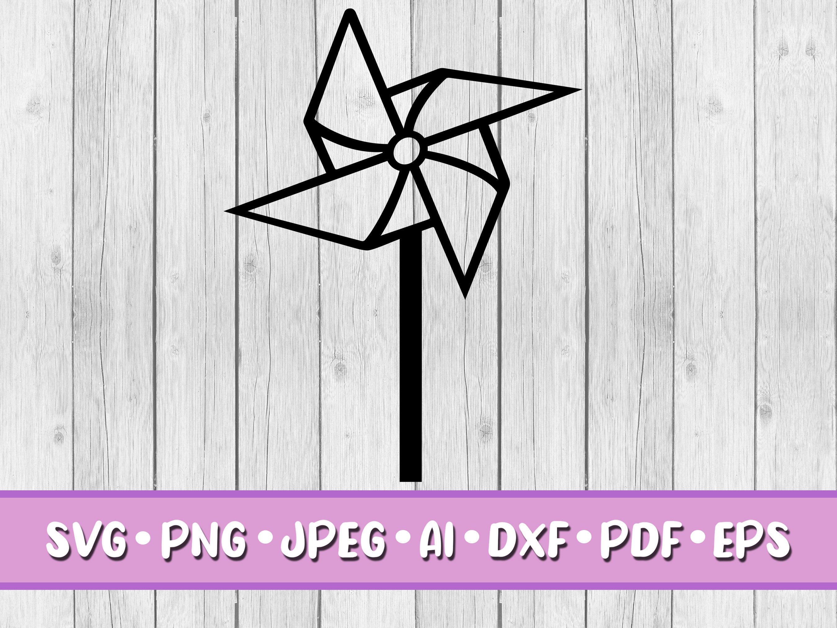 Pinwheel SVG Digital Download Svg Png Jpeg Dxf Eps Ai - Etsy Australia