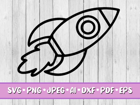 Rocket SVG Digital Download Svg Jpeg Png Dxf Eps Ai - Etsy UK