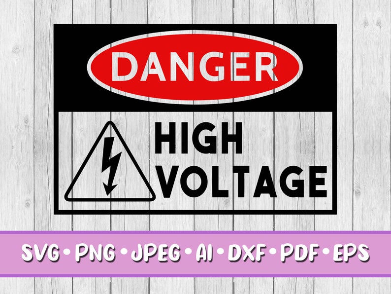 Danger SVG Digital Download Svg Png Jpeg Dxf Eps Ai - Etsy