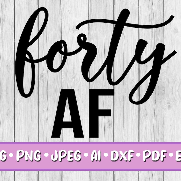 Forty - Etsy