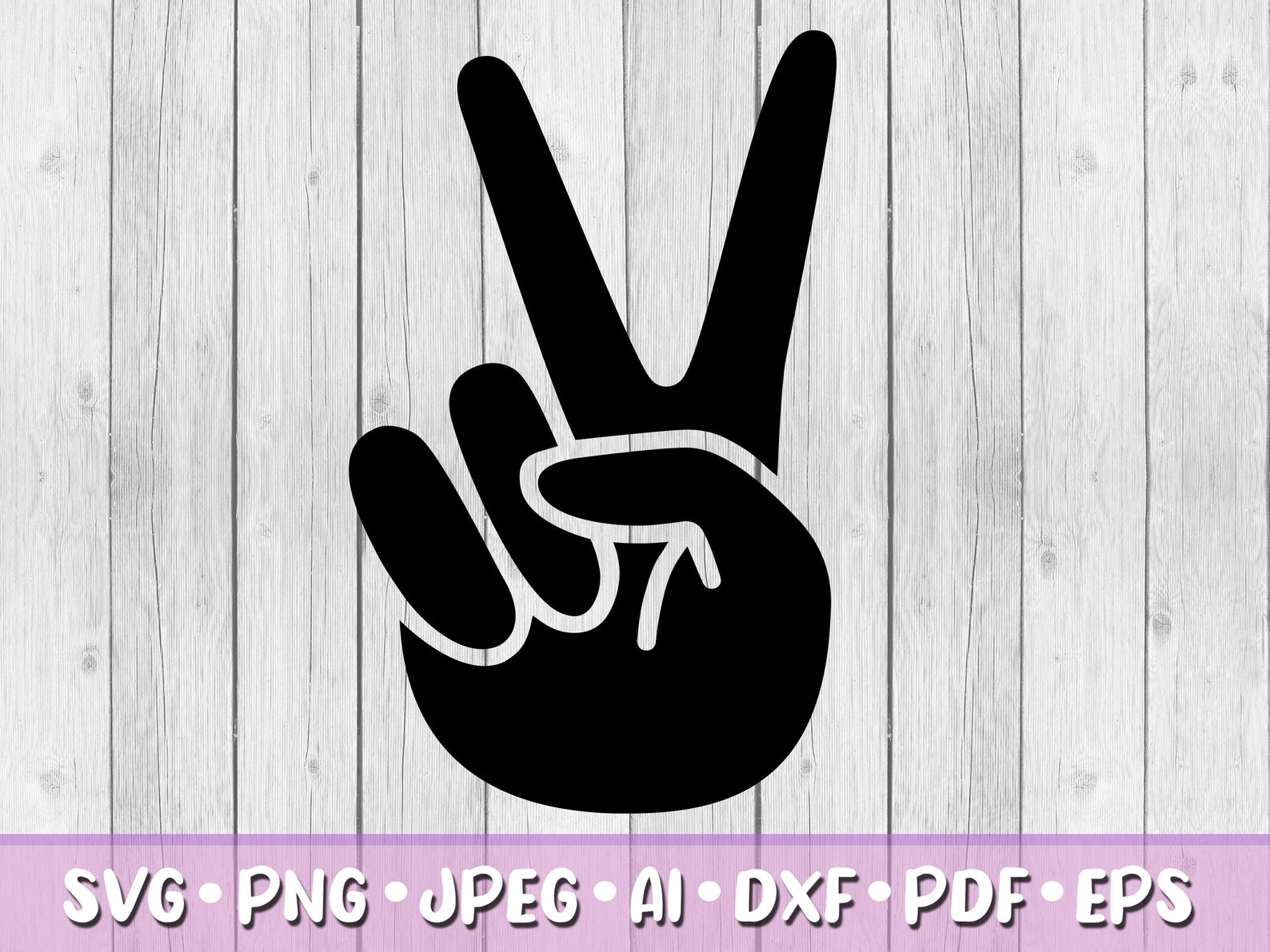 Peace Sign SVG, Digital Download, Svg, Jpeg, Png, Dxf, Eps, Ai, PDF ...