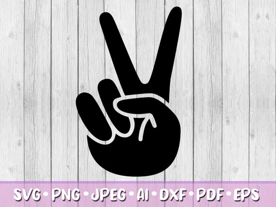 Peace Sign SVG Digital Download Svg Jpeg Png Dxf Eps - Etsy