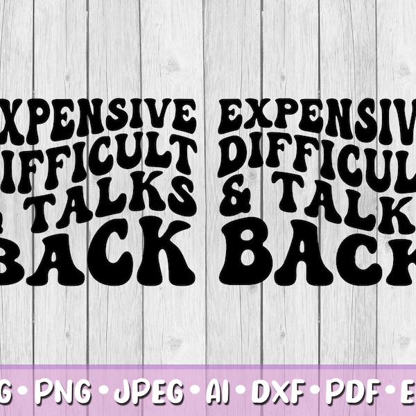 Expensive and Difficult Svg Files - Etsy