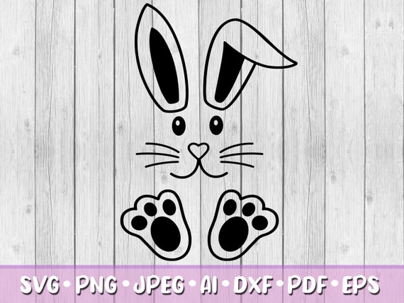 Bunny SVG Digital Download Svg Jpeg Png Dxf Eps Ai | Etsy
