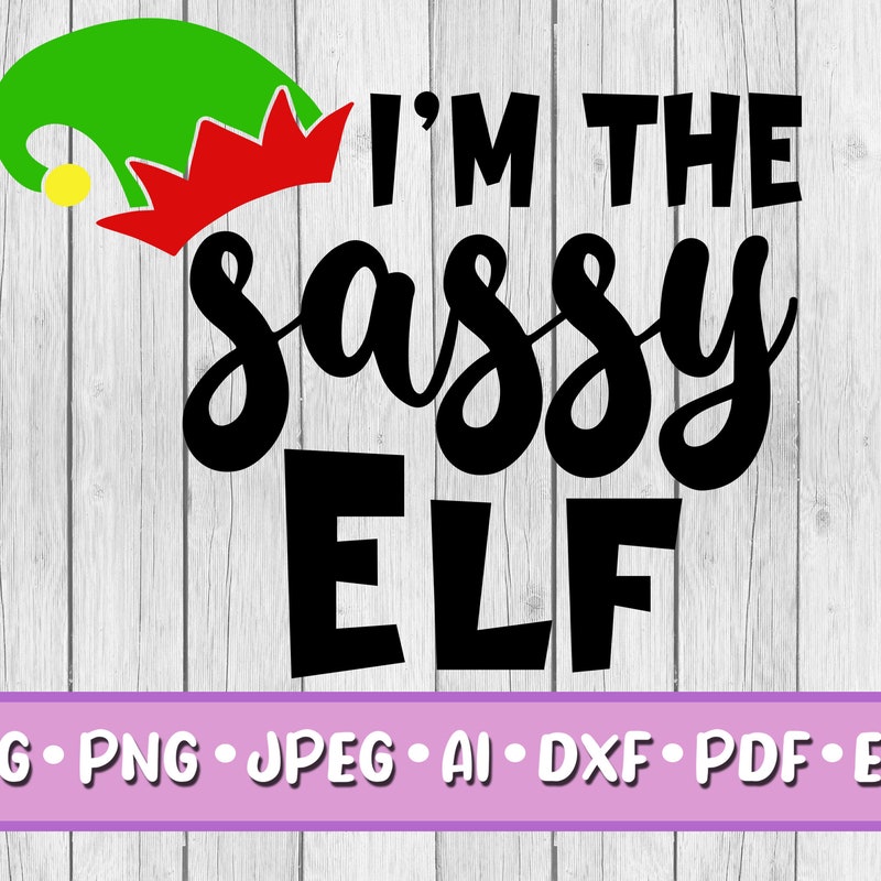 Sassy Elf On - Etsy