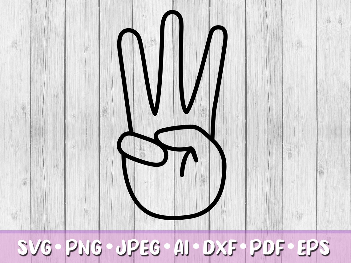 Number Three SVG Digital Download Svg Jpeg Png Dxf Eps - Etsy