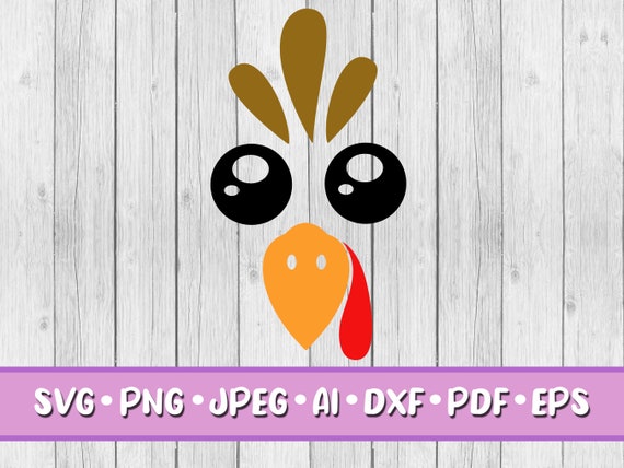 Turkey SVG Digital Download Svg Jpeg Png Dxf Eps Ai | Etsy