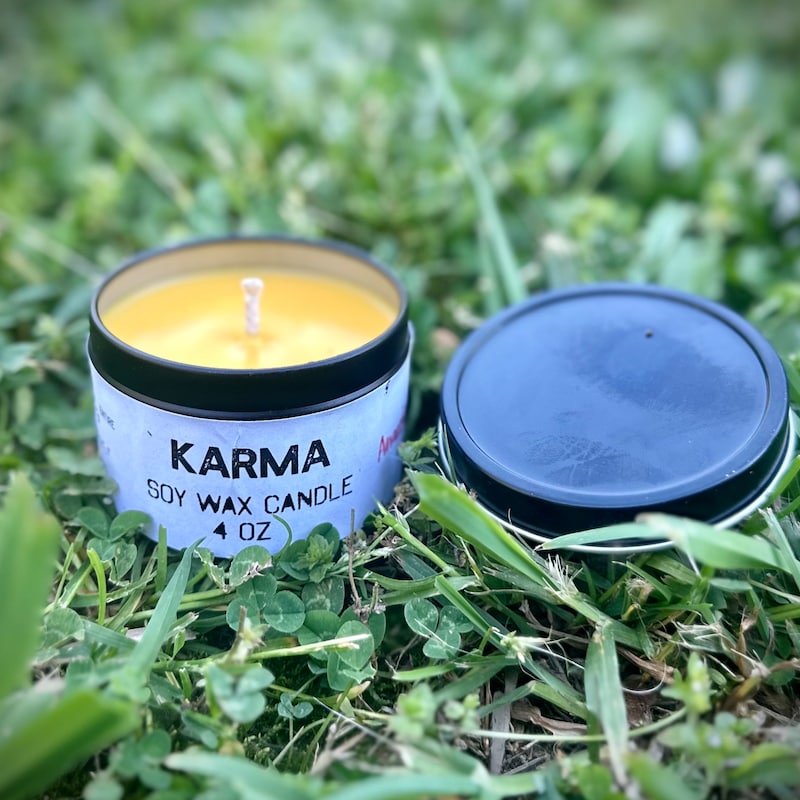 Karma Candle - Etsy