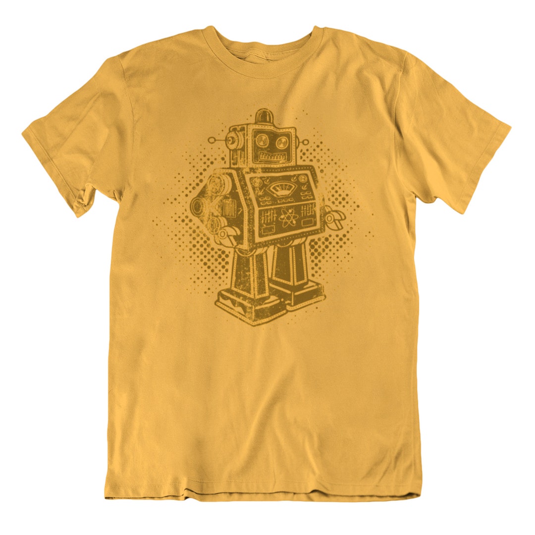 Retro-bot, Graphic Tees, Funny Shirts, Mens Tshirt, Graphic Tshirts ...