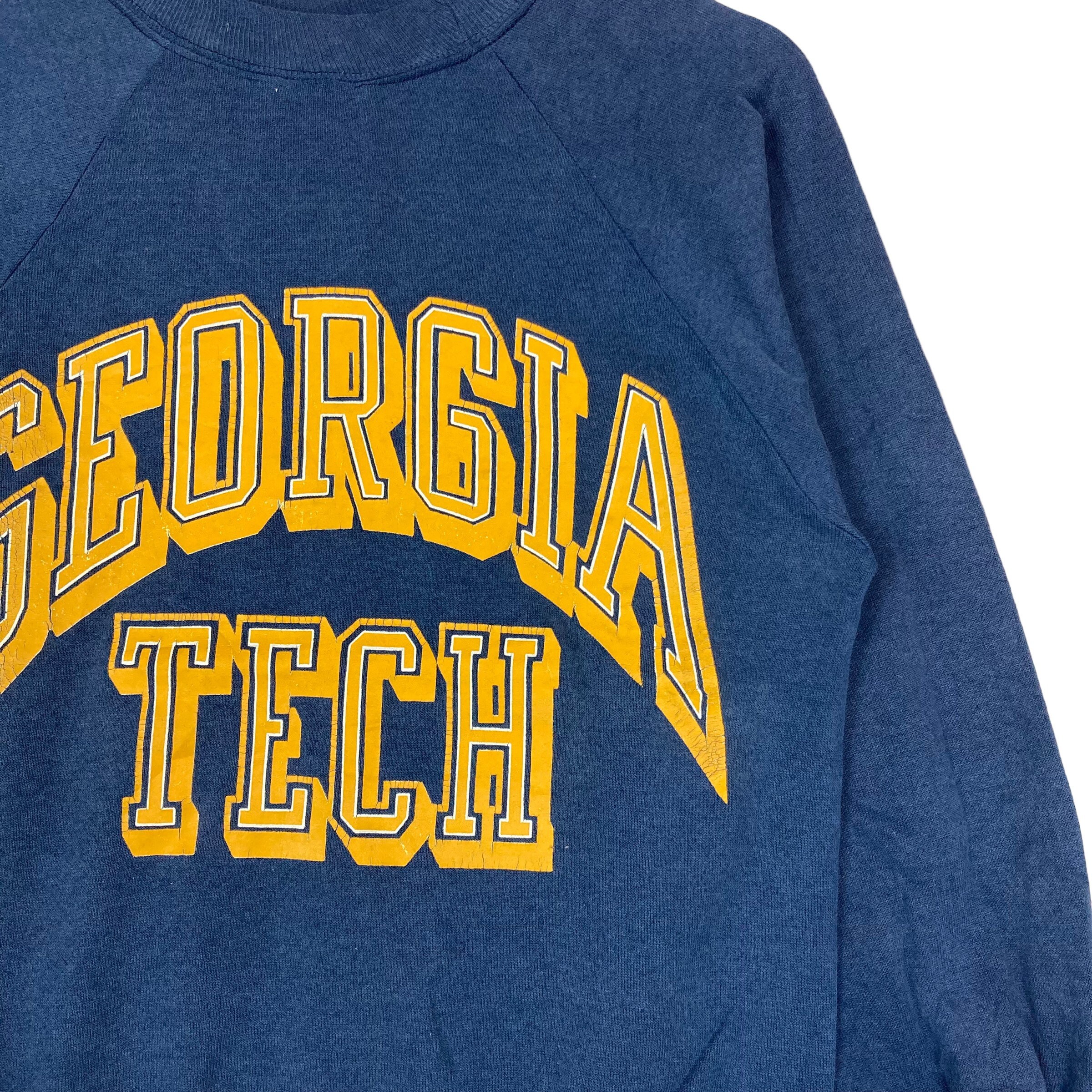 Vintage Signal Georgia Tech Pullover Jumper Sweatshirt - Etsy