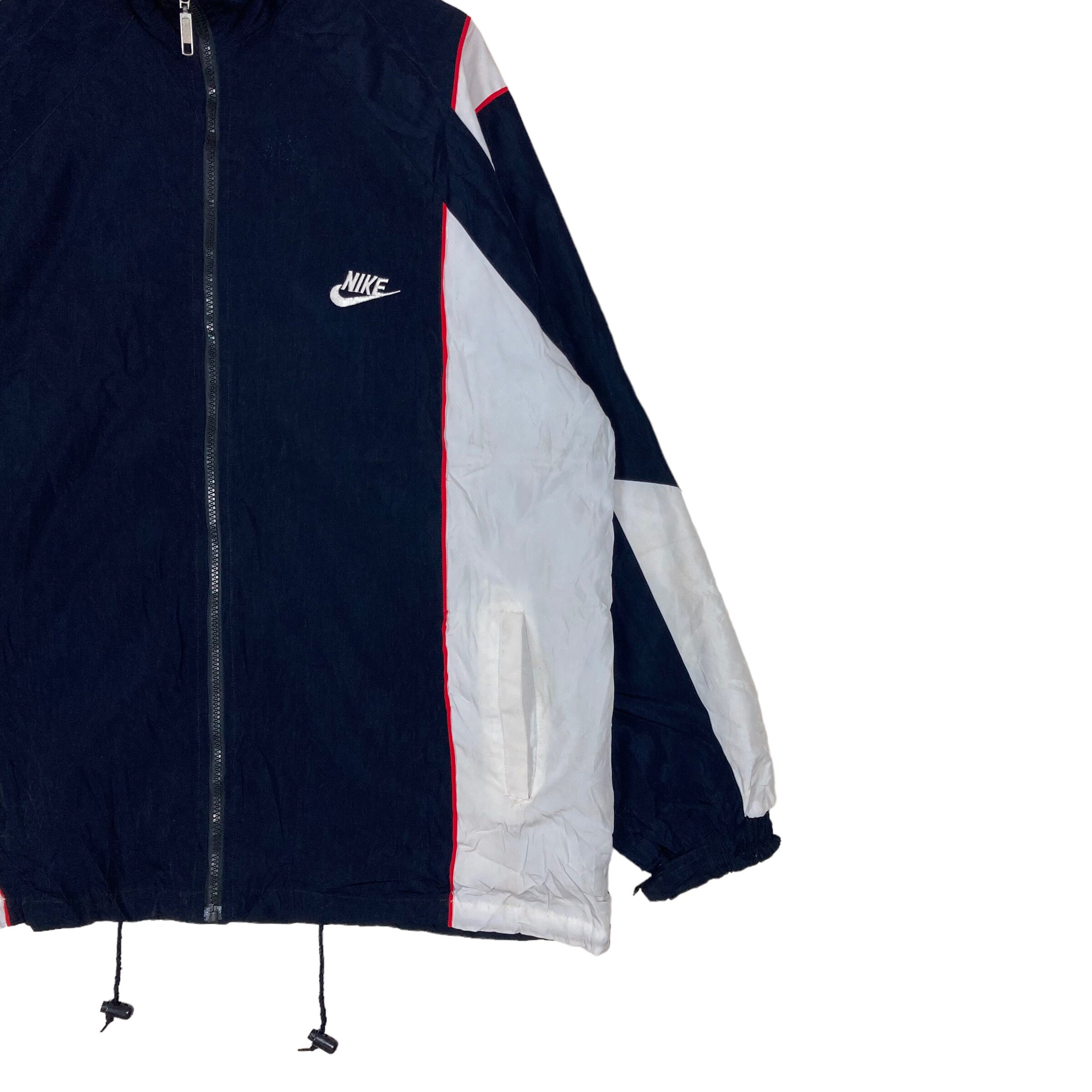 Nike Front Back Logo Full Zipper Windbreaker Jacket - Etsy