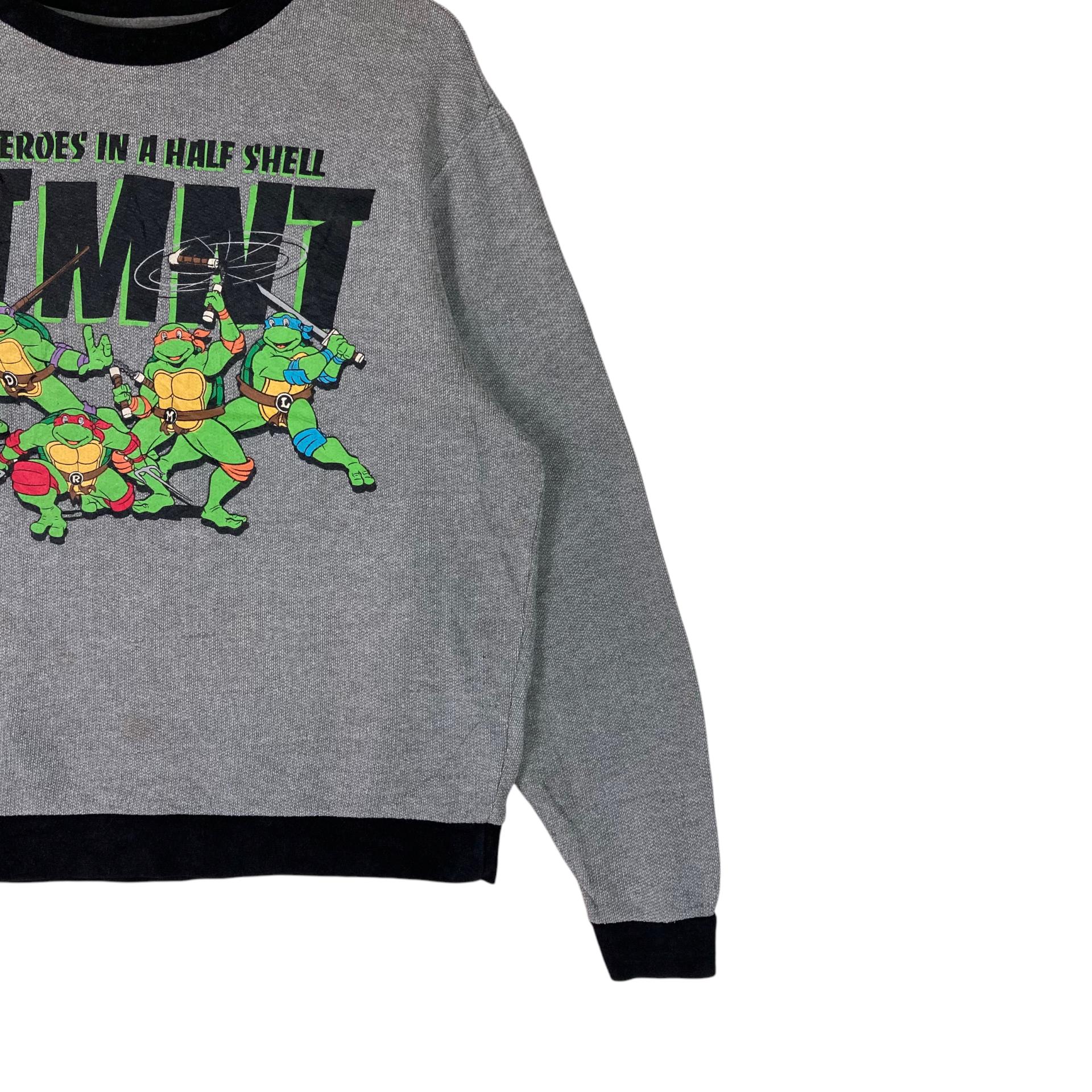 Vintage Nickelodeon Teenage Mutant Ninja Turtles Pullover Jumper ...
