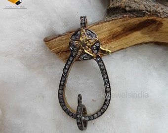 18inch 925 Sterling Silver Pave Setting Natural Diamond - Etsy