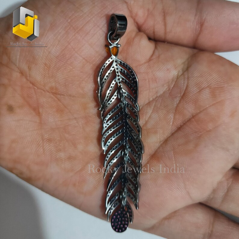 925 Sterling Silver Pave Setting Multi Sapphire Gemstone - Etsy