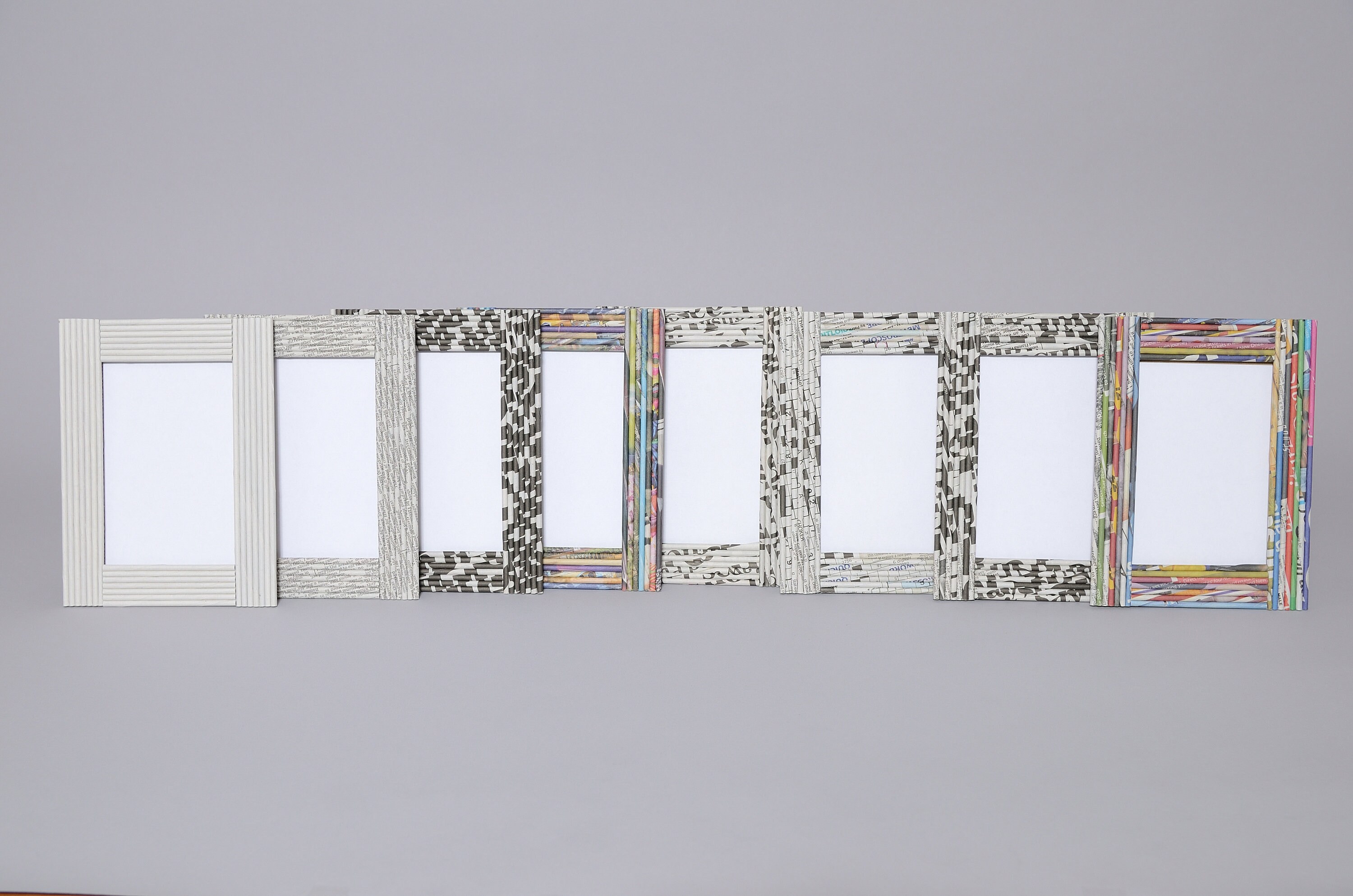 Recycled Newspaper Photo Frame Paper Frame A4 Picture Frame Unique ...