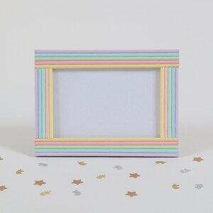 Recycled Pastel Copy Paper UNICORN Photo Frame Paper Frame 5 X 7 ...