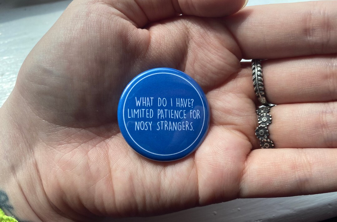 Comedy Disability Badge what Do I Have - Etsy