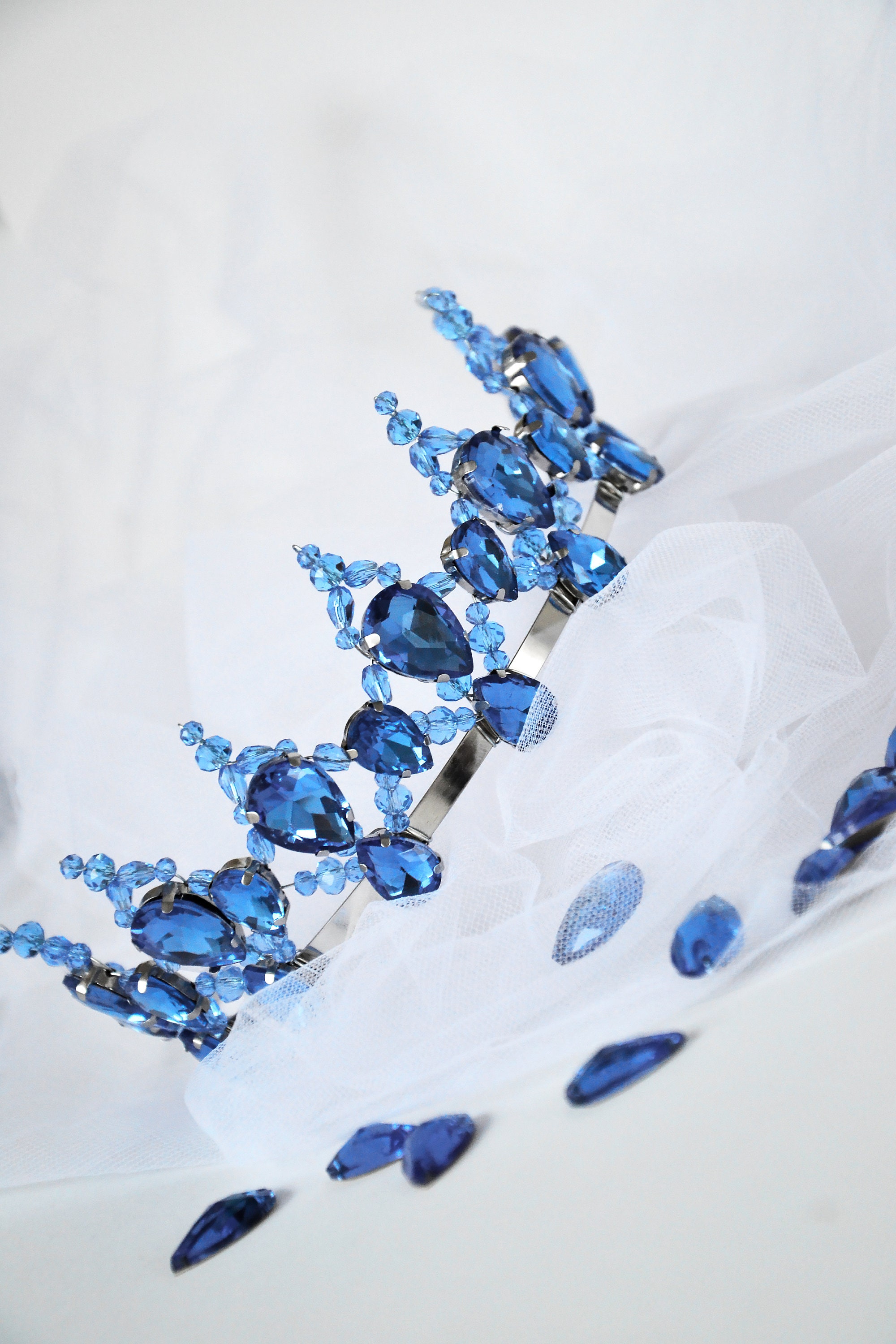 Blue Ballet Tiara, Princess Florine Ballet Tiara, Ballet Headpiece ...