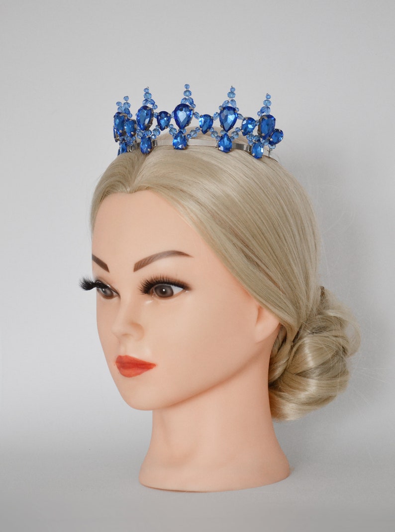 Blue Ballet Tiara, Princess Florine Ballet Tiara, Ballet Headpiece ...