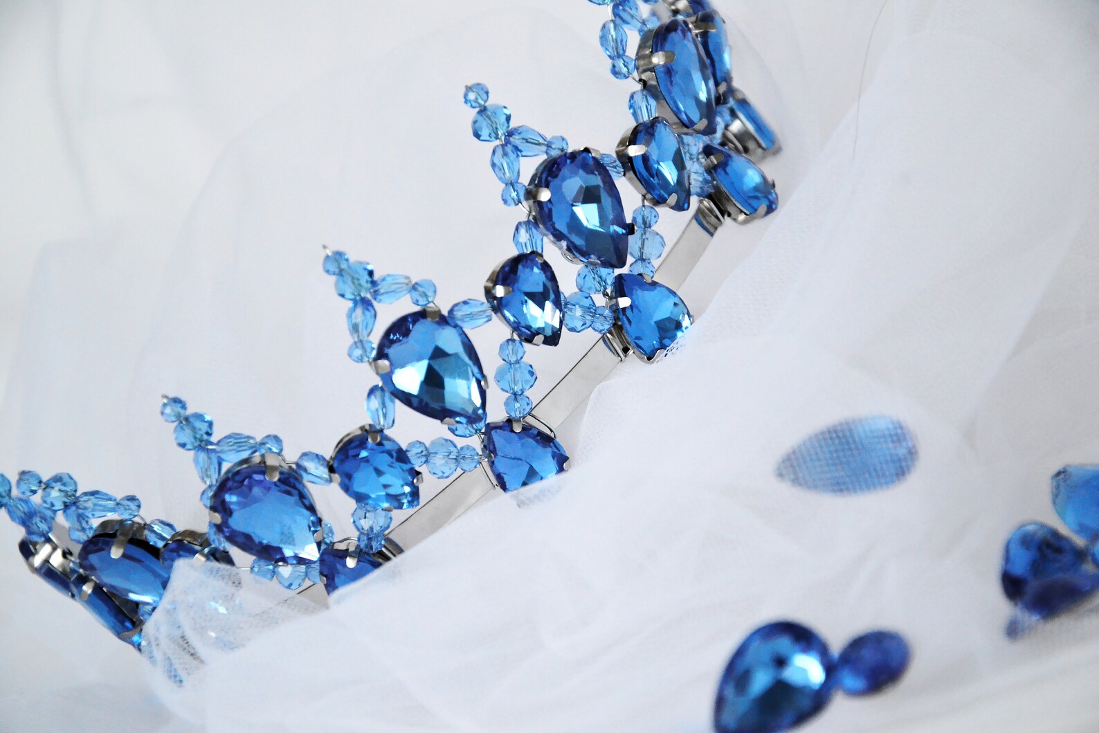 Blue Ballet Tiara, Princess Florine Ballet Tiara, Ballet Headpiece ...