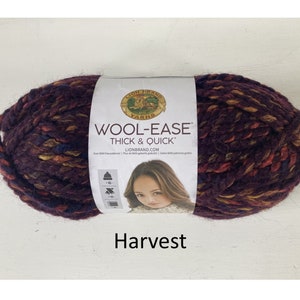 Lion Brand Wool Ease Worsted Weight Yarn discounted Overstocked ...
