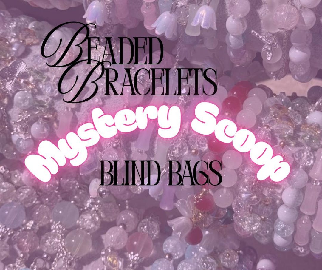 Beaded Bracelets Mystery Scoop/blind Bags - Etsy