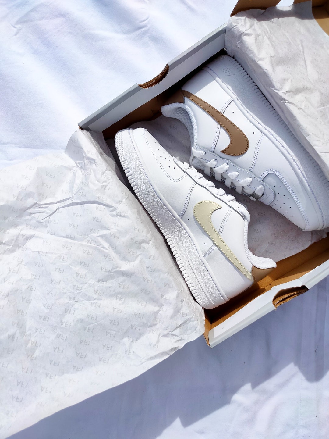 Nike Air Force 1 'soil' Neutral Earth Tone - Etsy