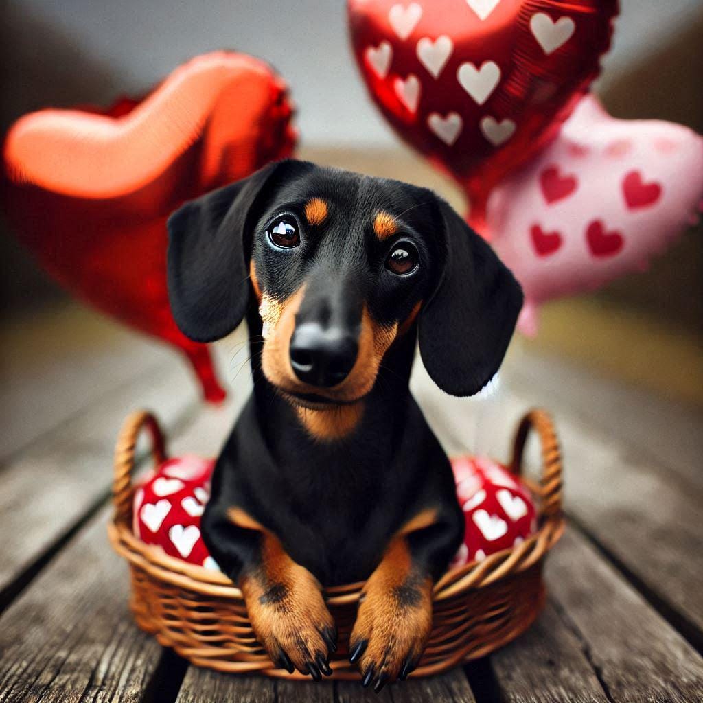 Bundle of Cute Sausage Dog Digital Prints - Adorable Dachshund Art for ...