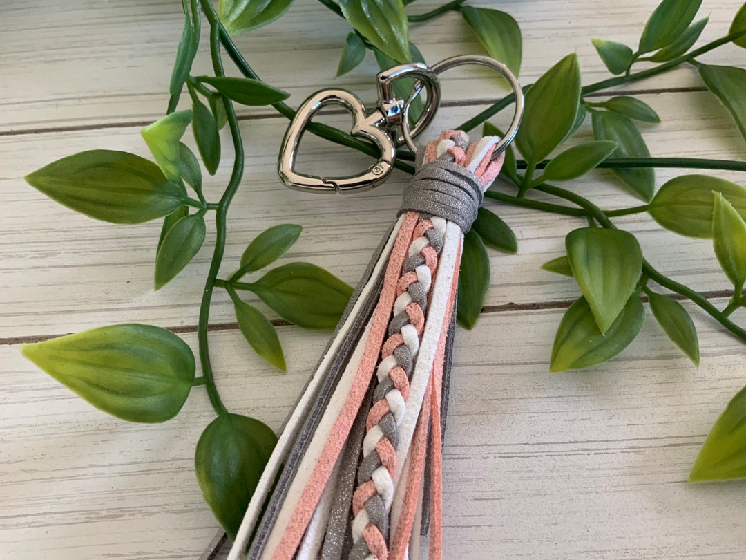 TRENDY SUEDE KEYCHAIN Purse Boho Bag Charm Computer Bag Bookbag Charm ...