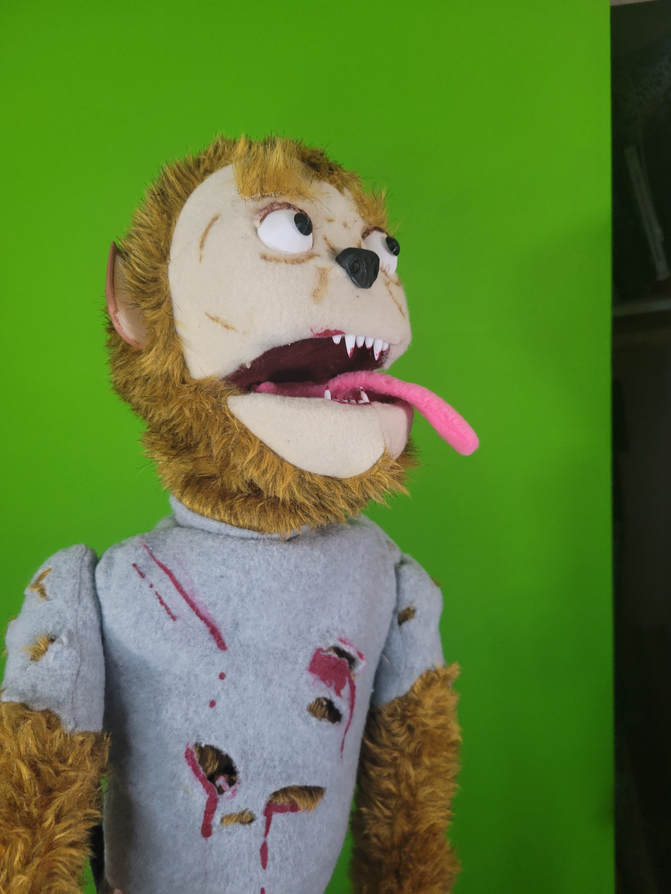 Handcrafted Larry Werewolf Puppet Featured on Basement 1-F Horror Movie - Etsy
