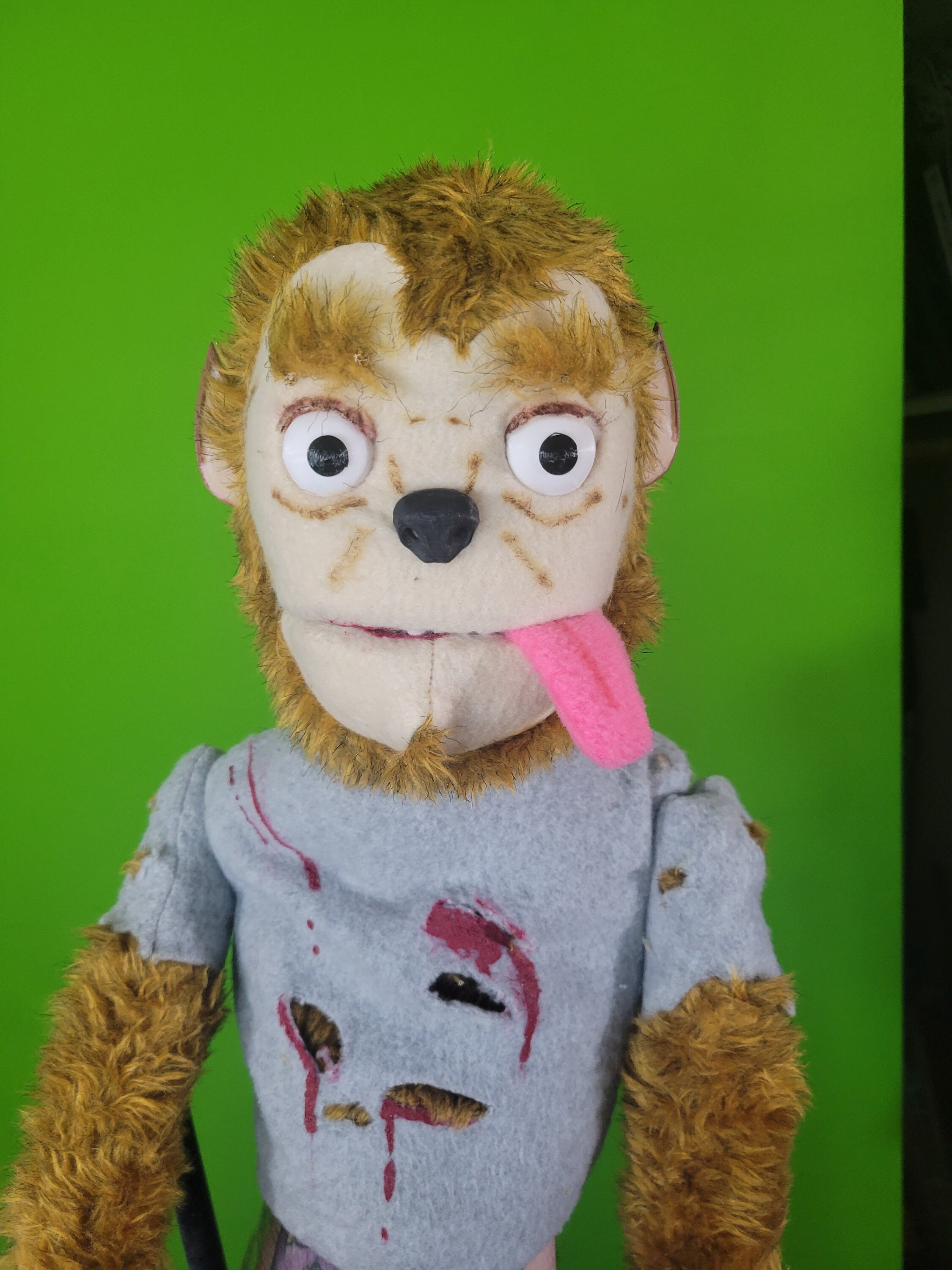 Handcrafted Larry Werewolf Puppet Featured on Basement 1-F Horror Movie - Etsy
