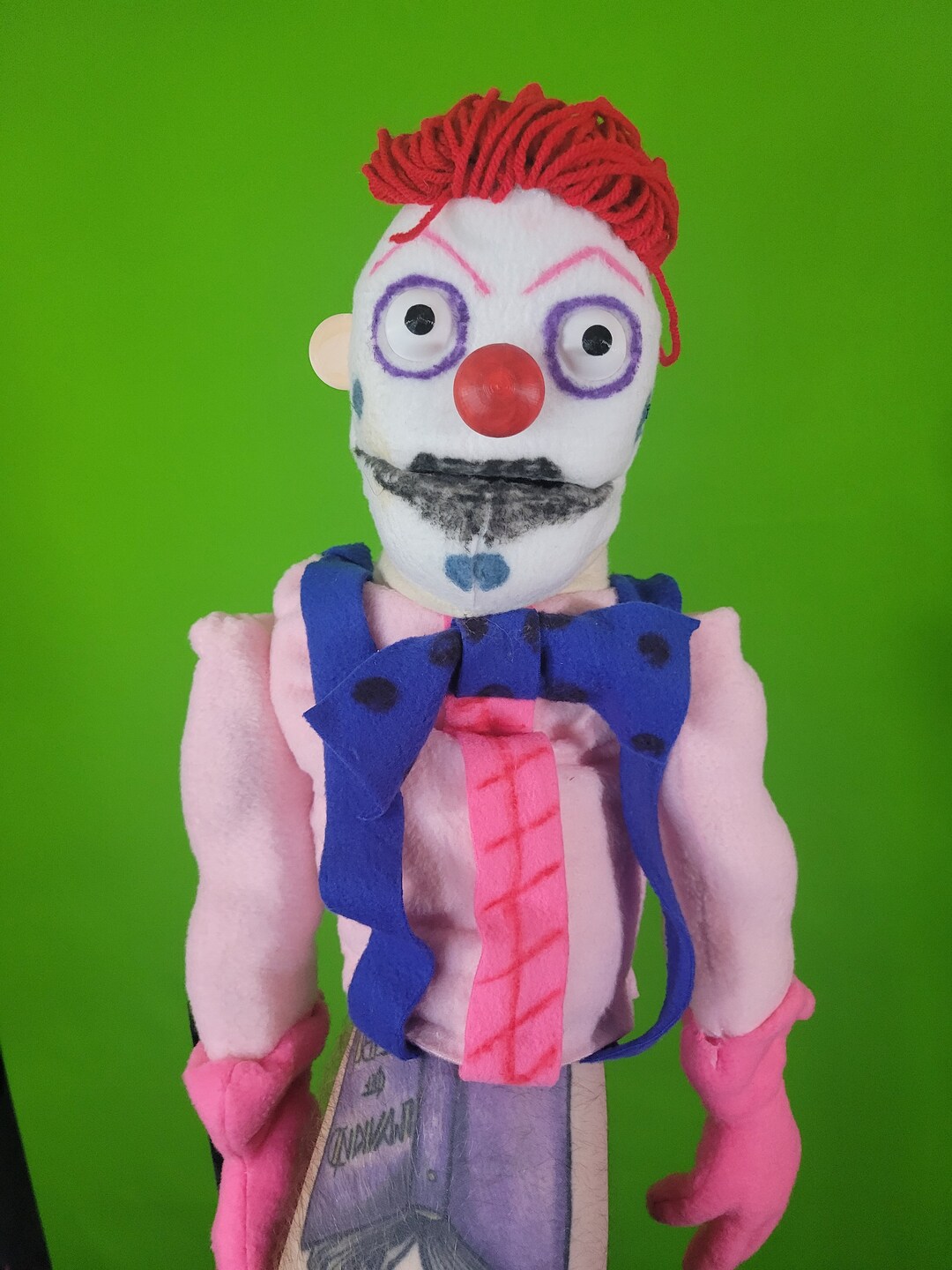 Handcrafted Honkers the Clown Puppet With Decapitated Head Featured on ...