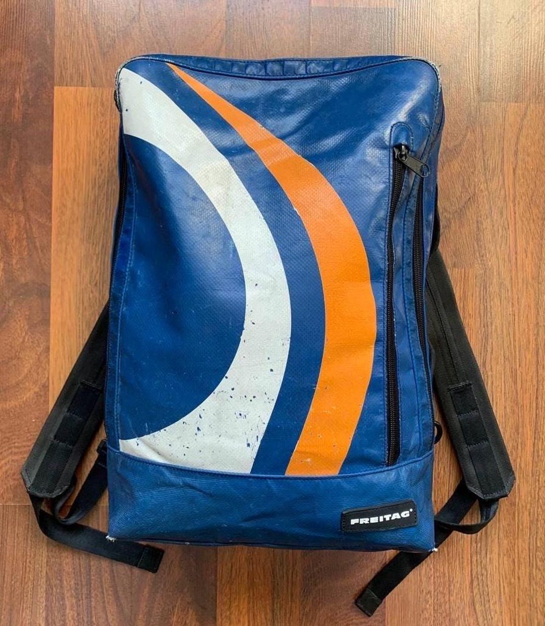 Freitag Backpack Unisex Logo Vintage Blue One Size - Etsy