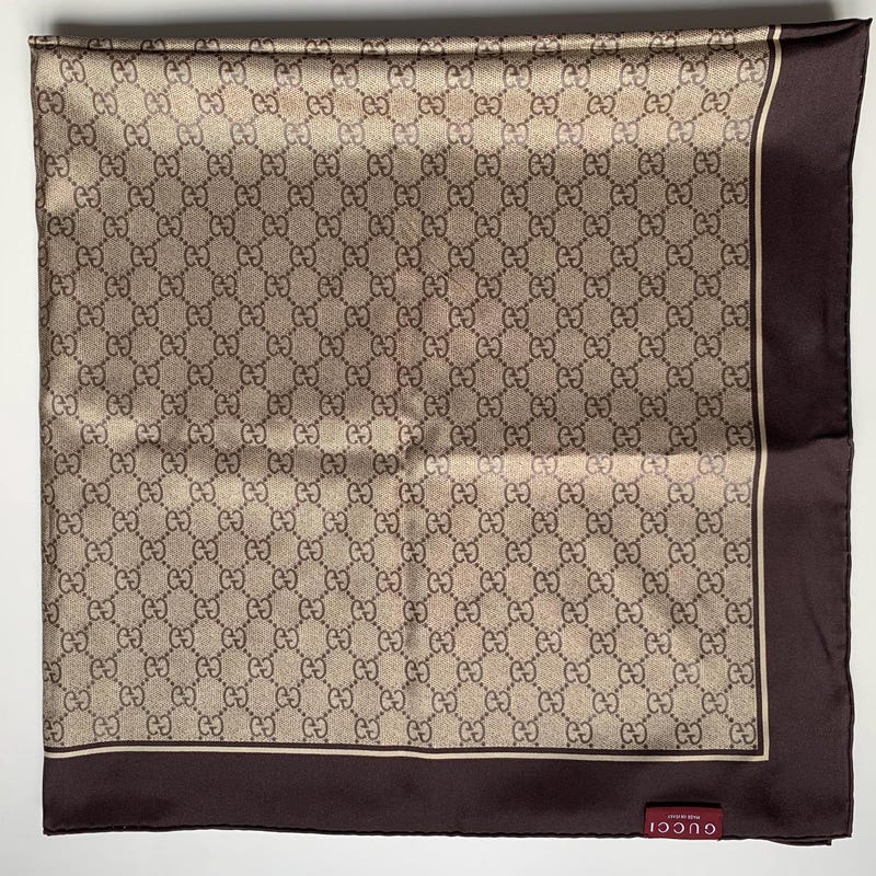 Gucci Logo Scarf - Etsy UK