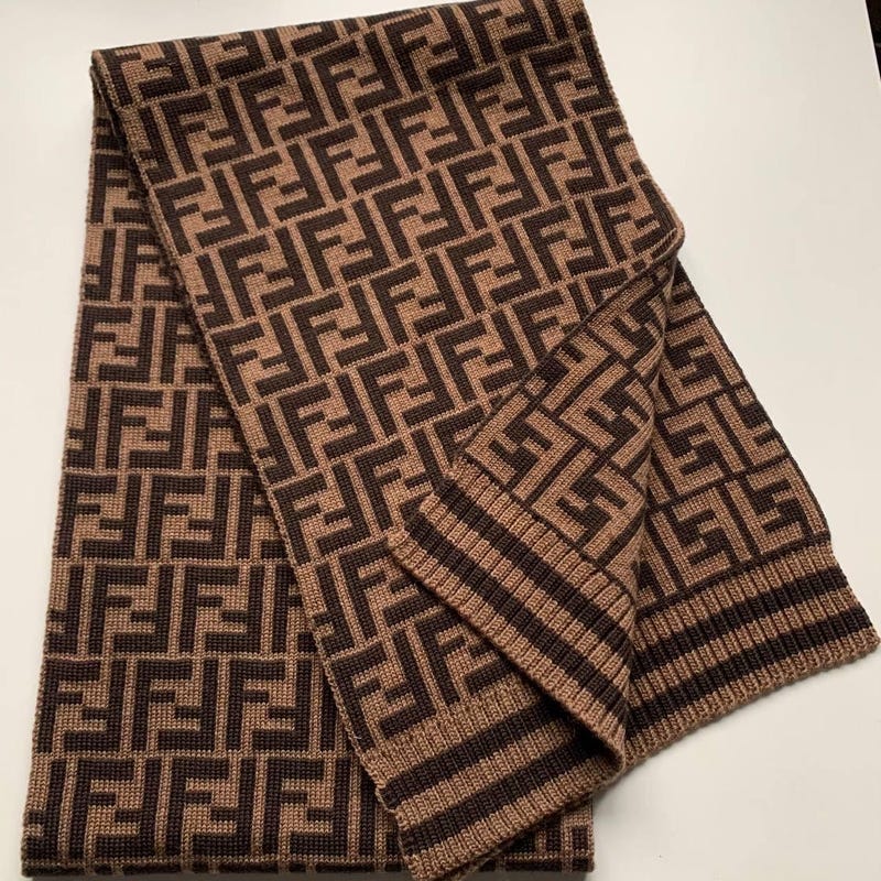 Fendi Scarf - Etsy UK