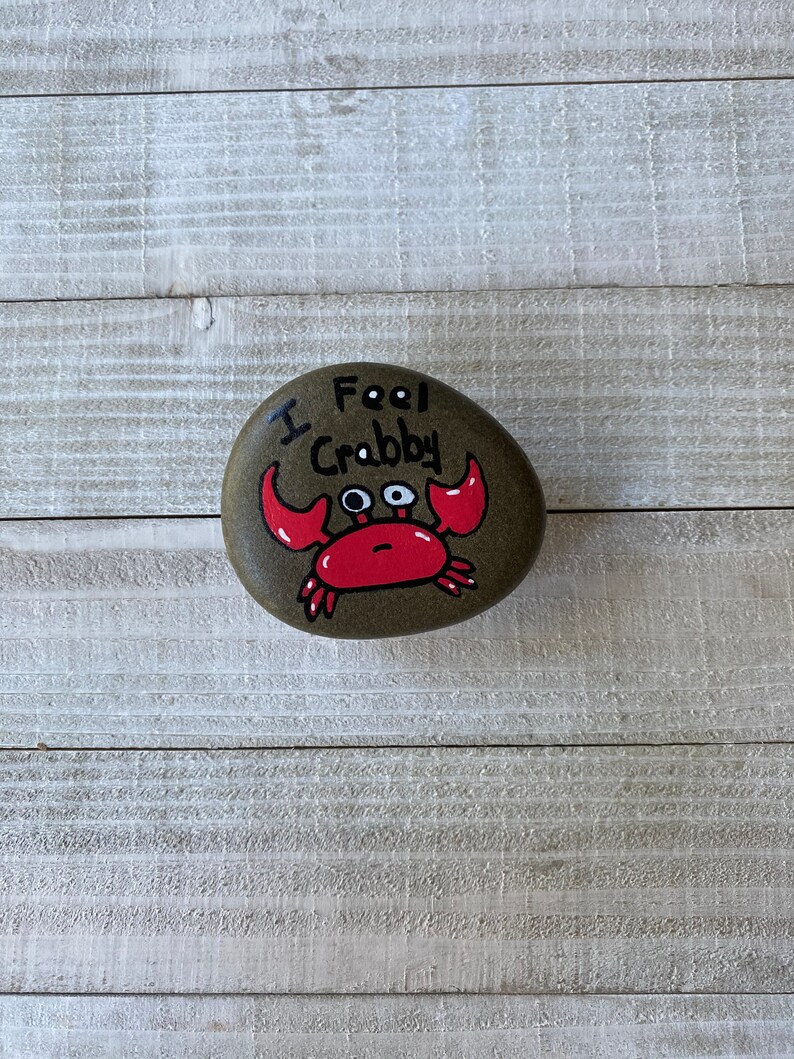 Cute/funny Painted Acrylic Rock Magnets - Etsy