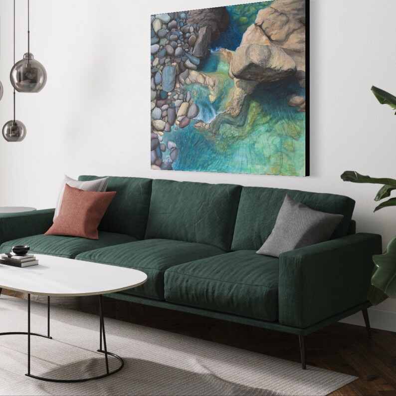 Print Large/small/medium on Canvas by Elyasaf Maymon. UNFRAMED, Acrylic ...