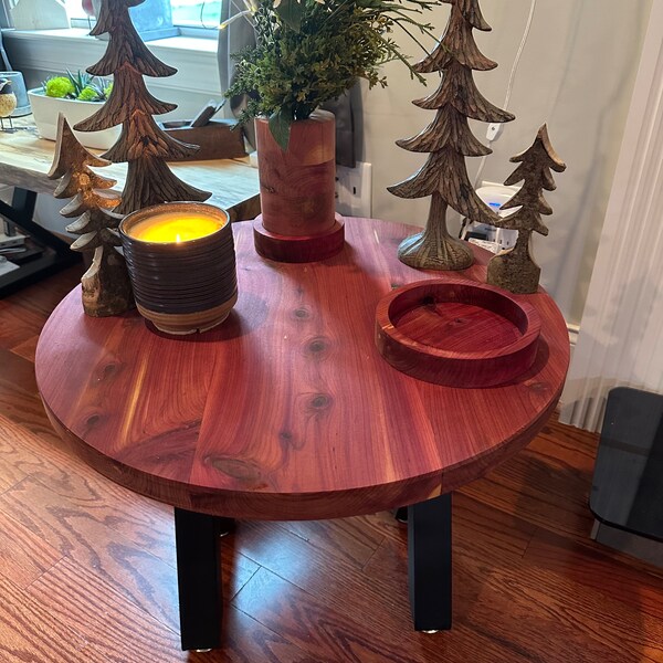 Cedar Table - Etsy